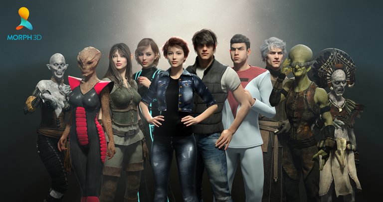 Customize Animated VR Avatars with Morph 3D – Virtual Reality Times ...