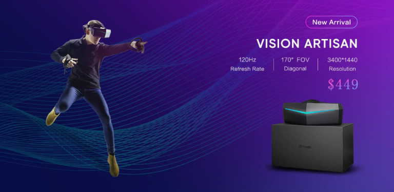 CES 2020: Pimax Has Announced New Virtual Reality Headsets for Artisan ...