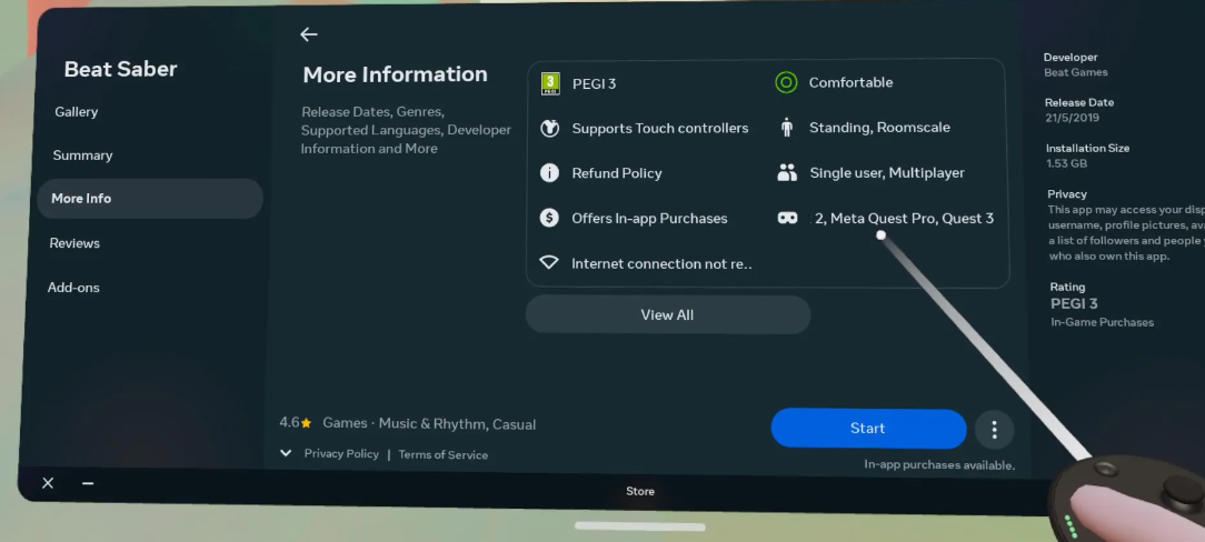 Quest 3 Now Showing As Supported by All Store Apps – Virtual Reality ...